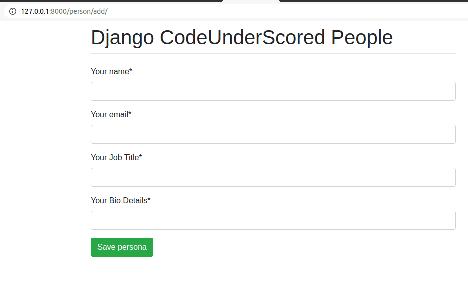 How To Use Bootstrap 4 Forms With Django Code Underscored 1596
