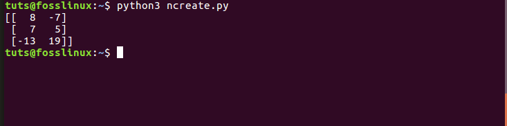 How to make a Matrix in Python | Code Underscored