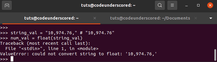 How to convert string to float in python | Code Underscored