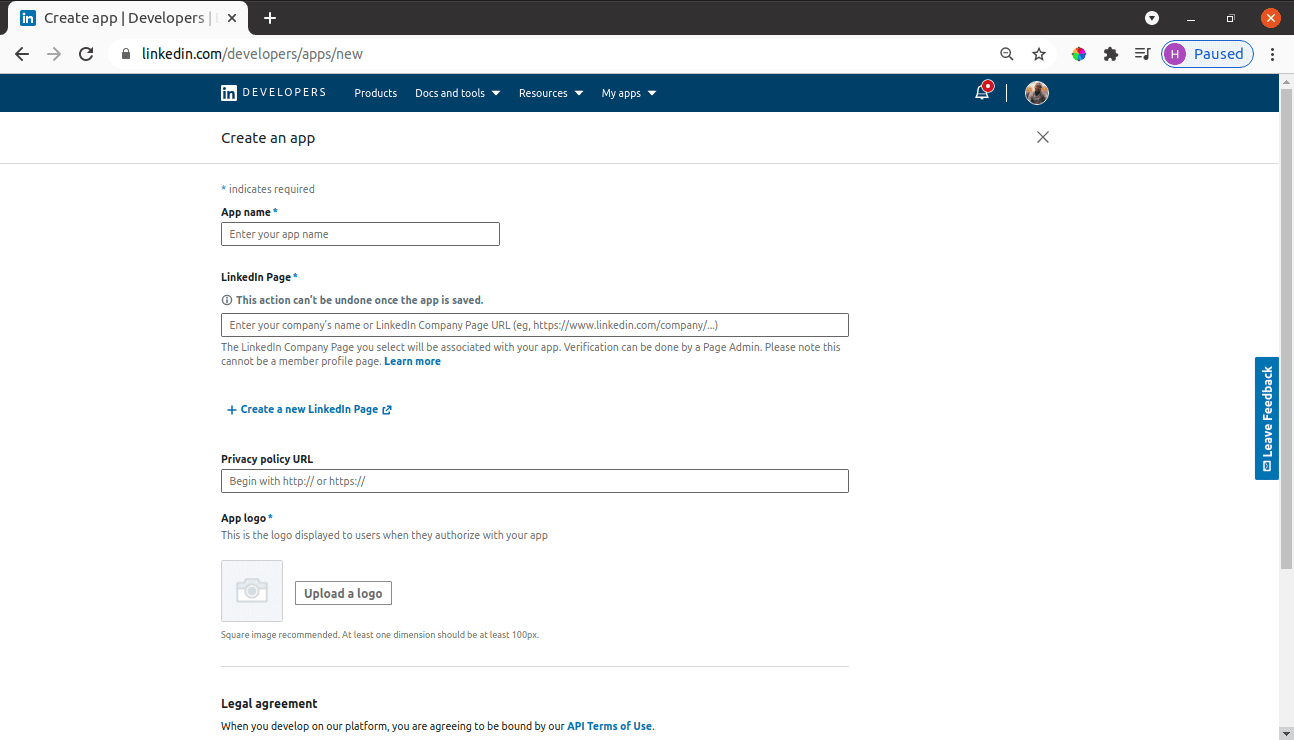 Django Authentication With Linkedin Code Underscored 