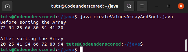 Java Array tool (with examples) | Code Underscored