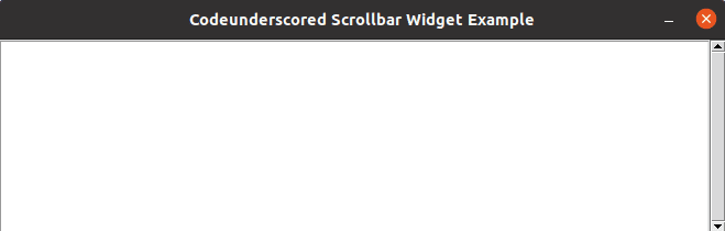 Tkinter Scrollbar explained with examples | Code Underscored
