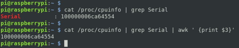 How to find the serial number of the Raspberry Pi | SB Bytes