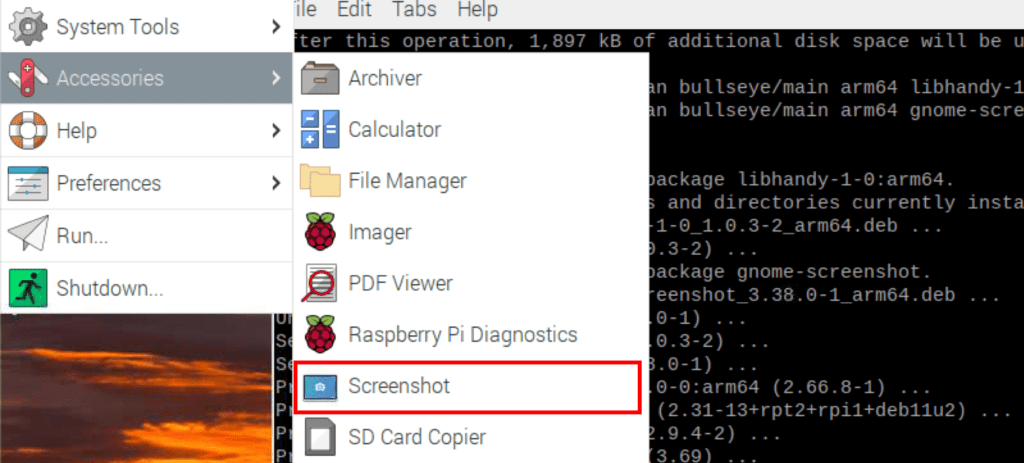 How to take screenshot in Raspberry Pi OS | SB Bytes
