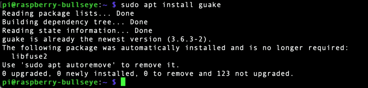 How to install Guake Terminal on Raspberry Pi OS | SB Bytes